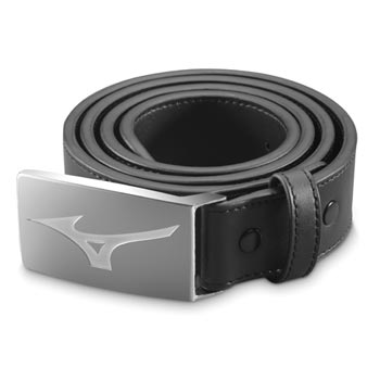 Mizuno plain leather belt store