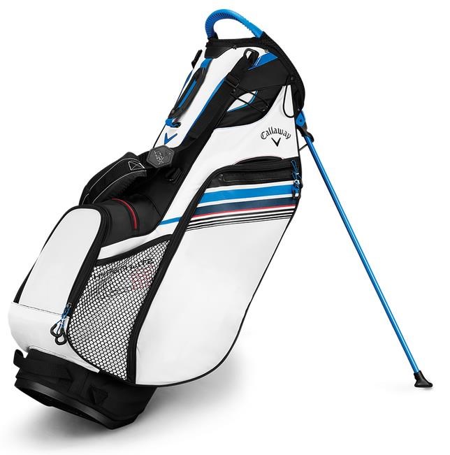 Callaway Hyper Lite 3 Standbag, weiss/schwarz/blau | Golf Brothers.de