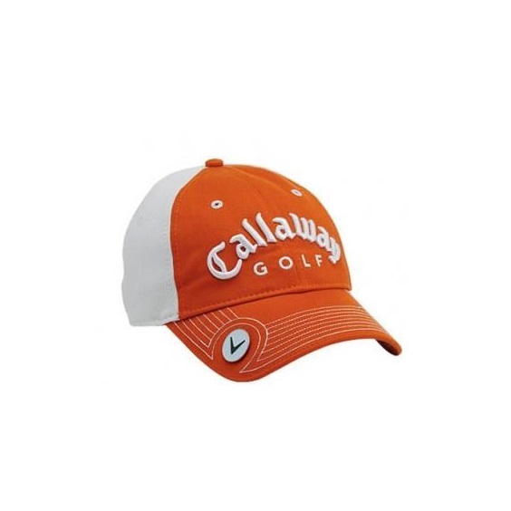Callaway Magna Golf Cap - orange/weiss | Golf Brothers.de