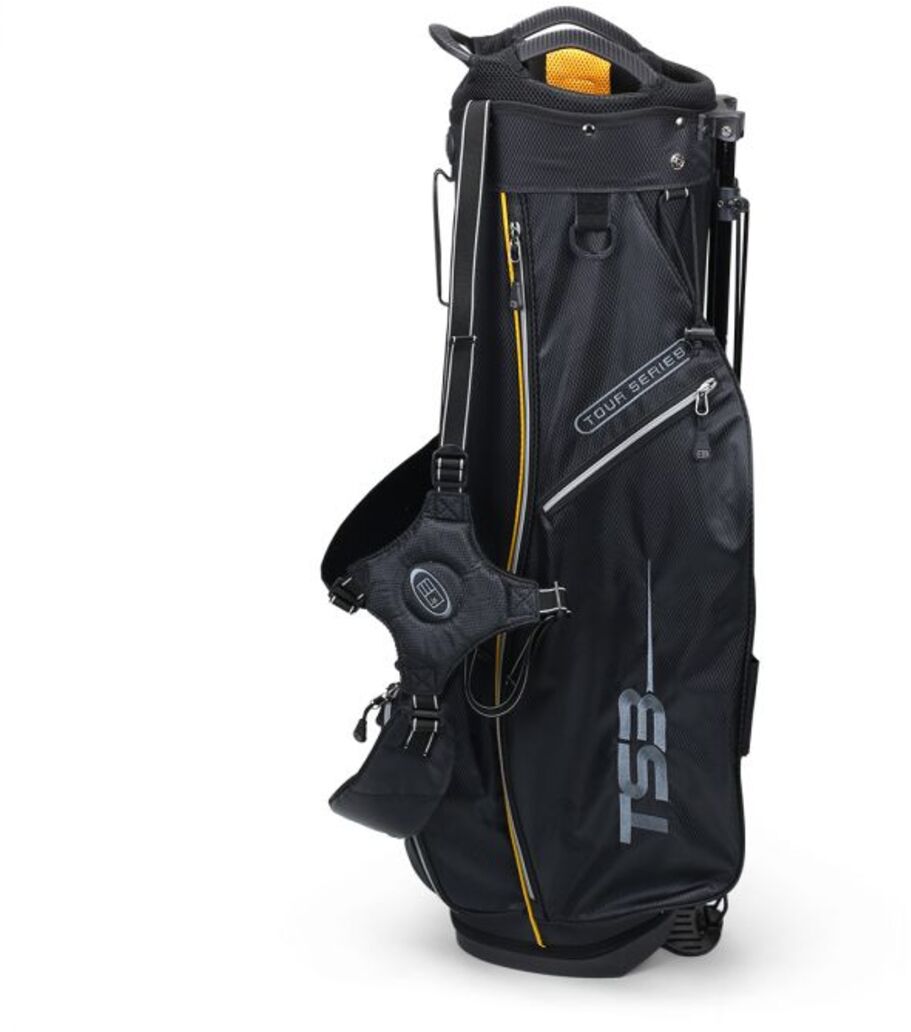 U.S. Kids Golf TS3-63 (160) v5 Junior Stand Bag, schwarz/gold | Golf ...
