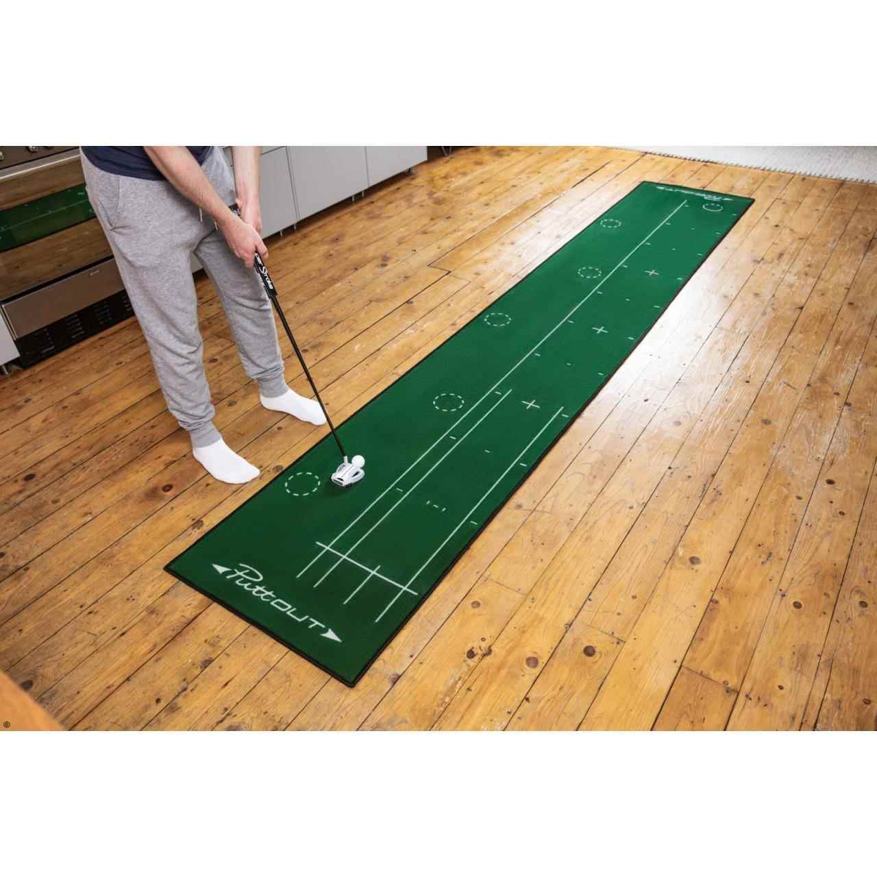 PuttOut Putting Mat Large groß Puttingmatte, grün | Golf Brothers.de