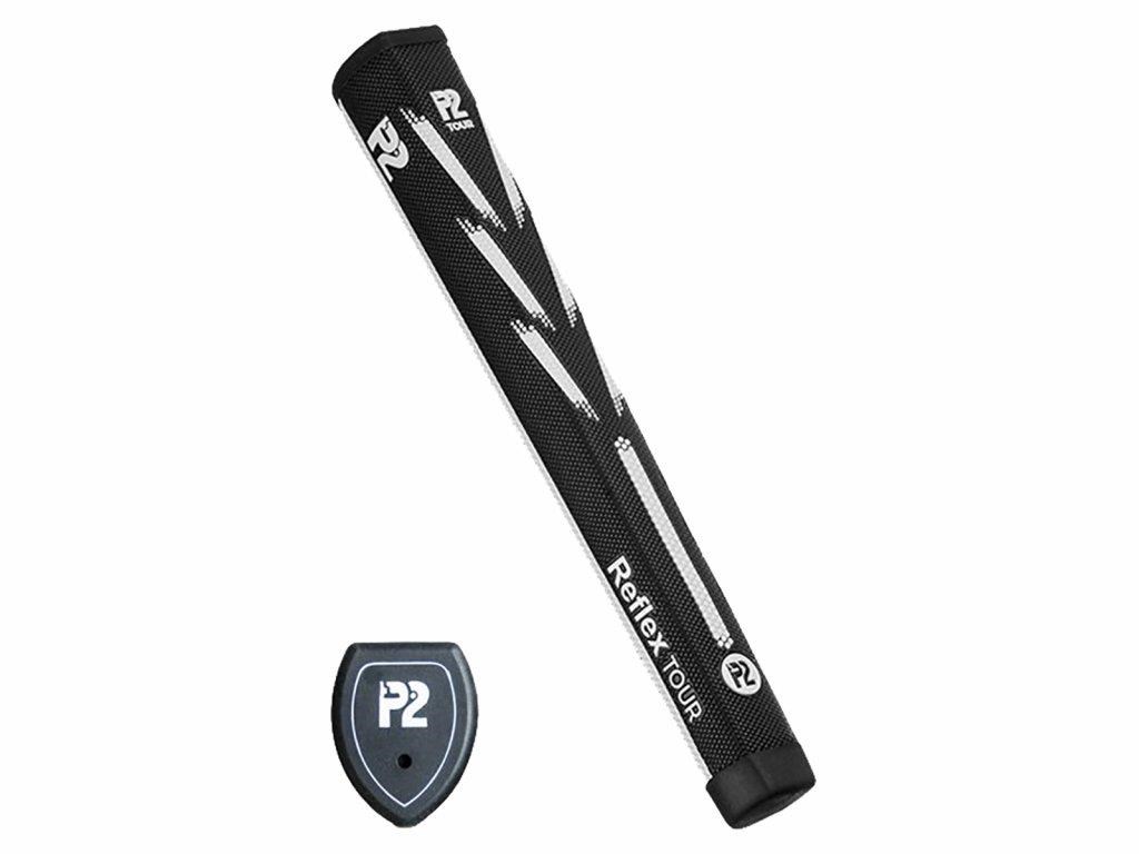 P2 Reflex Tour Putter Griff Jumbo, schwrz/weiss | Golf Brothers.de