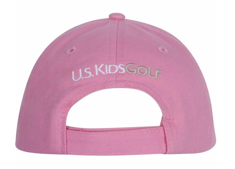 U.S. Kids Golf Oval Twill Junior Golf Cap, rosa | Golf Brothers.de