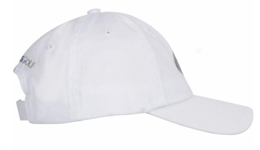 U.S. Kids Golf Oval Twill Junior Golf Cap, weiss | Golf Brothers.de