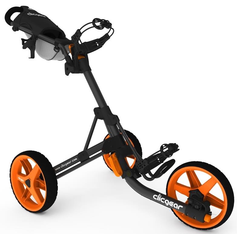 Clicgear 3.5+ Golf Trolley, charcoal/orange | Golf Brothers.de