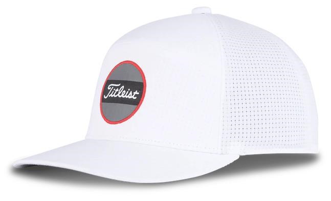 Titleist Junior Boardwalk Junior Golf Cap, weiss/rot | Golf Brothers.de