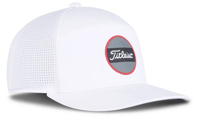 Titleist Junior Boardwalk Junior Golf Cap, weiss/rot | Golf Brothers.de