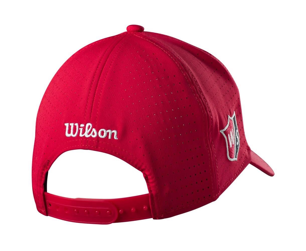 Wilson Performance Mesh Herren Cap, rot | Golf Brothers.de