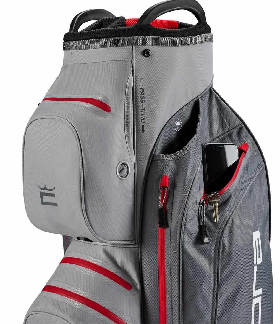 Cobra Ultradry Pro Carbag, grau/rot | Golf Brothers.de