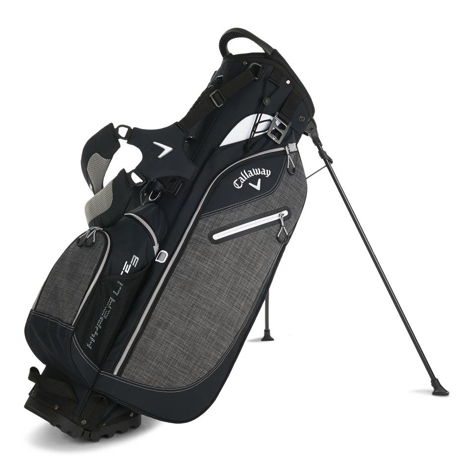 Callaway Hyper-Lite 3 Stand Bag, schwarz/grau/weiß | Golf Brothers.de