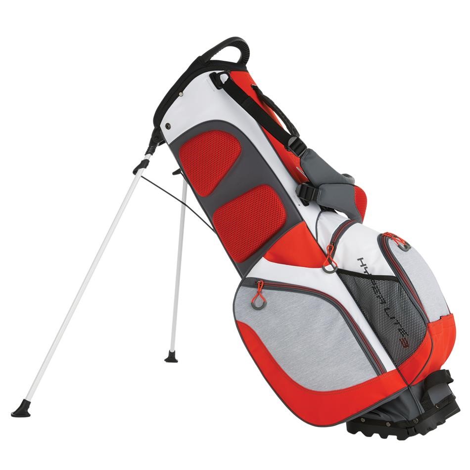 Callaway Hyper-Lite 3 Stand Bag, weiß/grau/orange | Golf Brothers.de