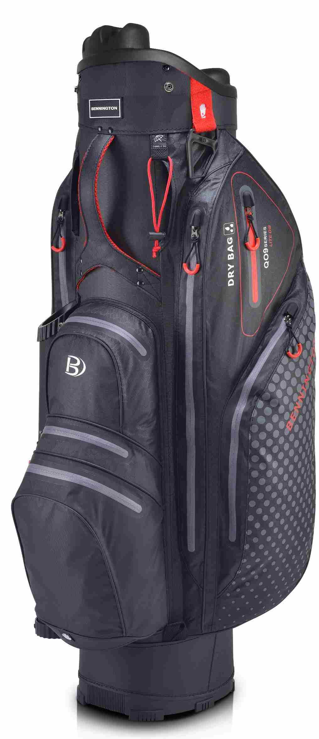 Bennington Quiet Organizer 9 Lite Weatherproof Cart Bag | Golf Brothers.de